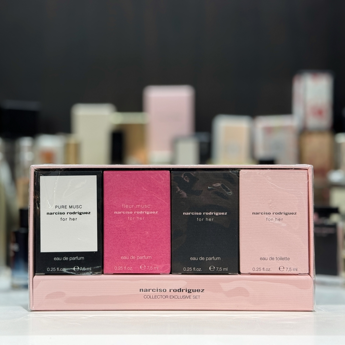 Set 4 chai Narciso Rodriguez For Her Mini 7.5ml (Pure Musc + Fleur Musc ...